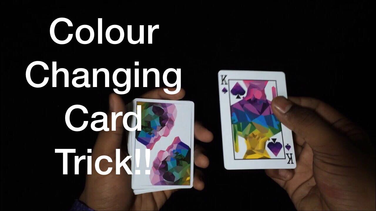 Amazing Colour Changing Card Trick | Magic Cubers | - YouTube