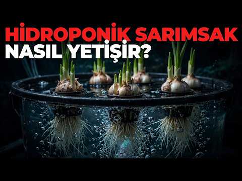 Topraksız Tarımda Soğan ve Sarımsak Yetiştirme | Hidroponik Sistemle Yeşil Soğan ve Sarımsak