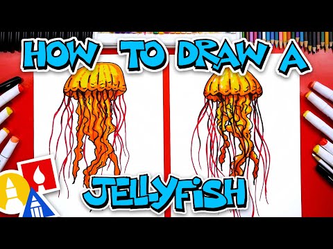 How To Draw A Realistic Jellyfish