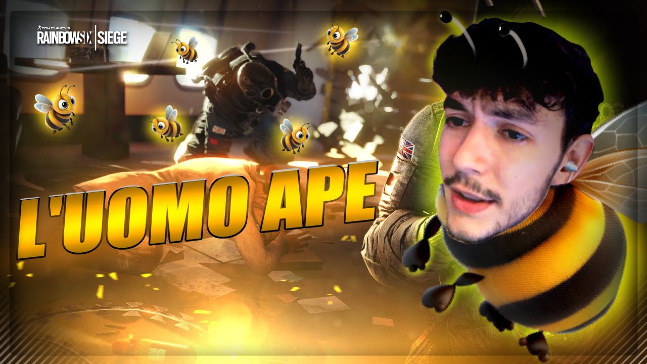ODIO L'UOMO APE! IMPOSSIBILE SCAPPARE! Rainbow Six Siege w/ MOLLU ...
