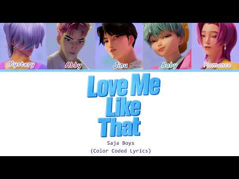 Saja Boys 'Love Me Like That' Fanmade Song (Color Coded Lyrics)
