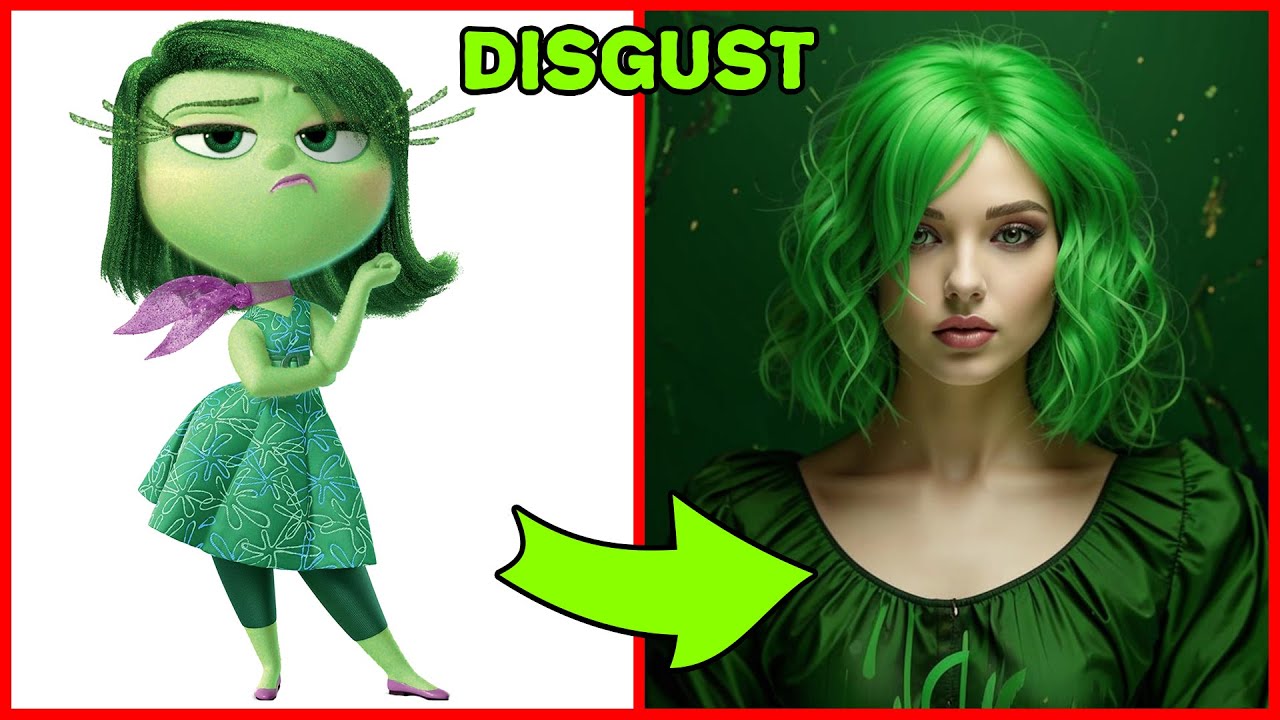 🔥What the characters look like in real life from INSIDE OUT 2 I QUIZ🔥 ...