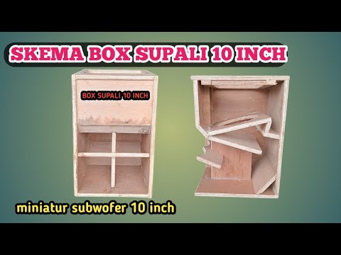 PROSES DAN SKEMA BOX SUPALI 10 INCH - YouTube
