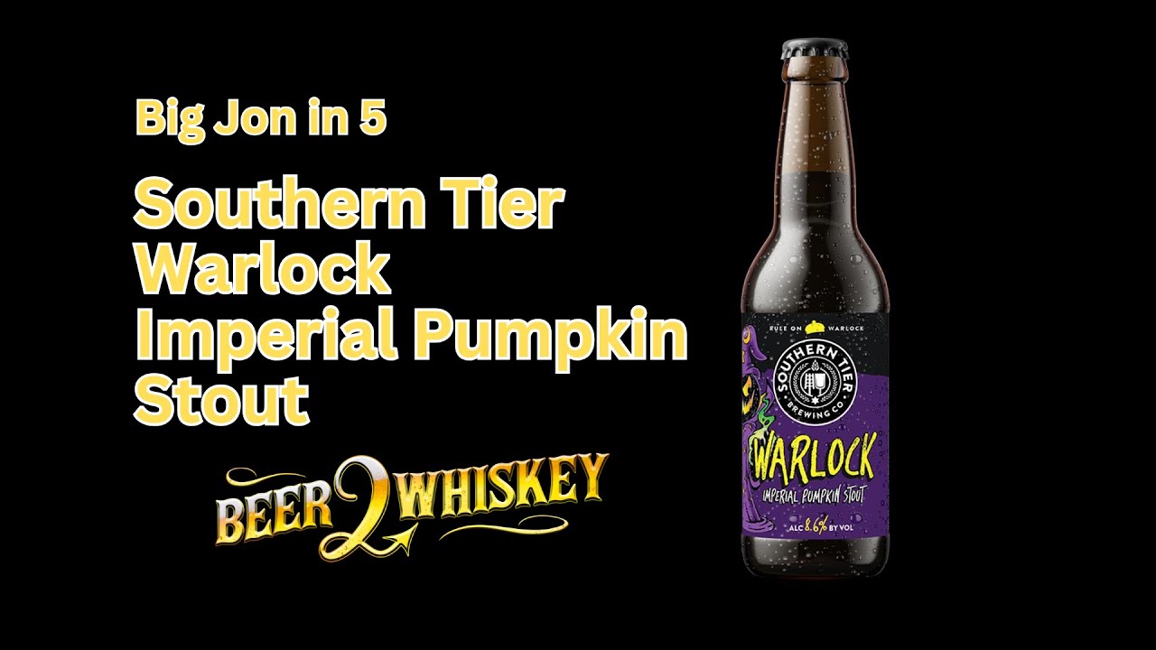 Southern Tier Warlock Imperial Pumpkin Stout: Big Jon in 5 - YouTube