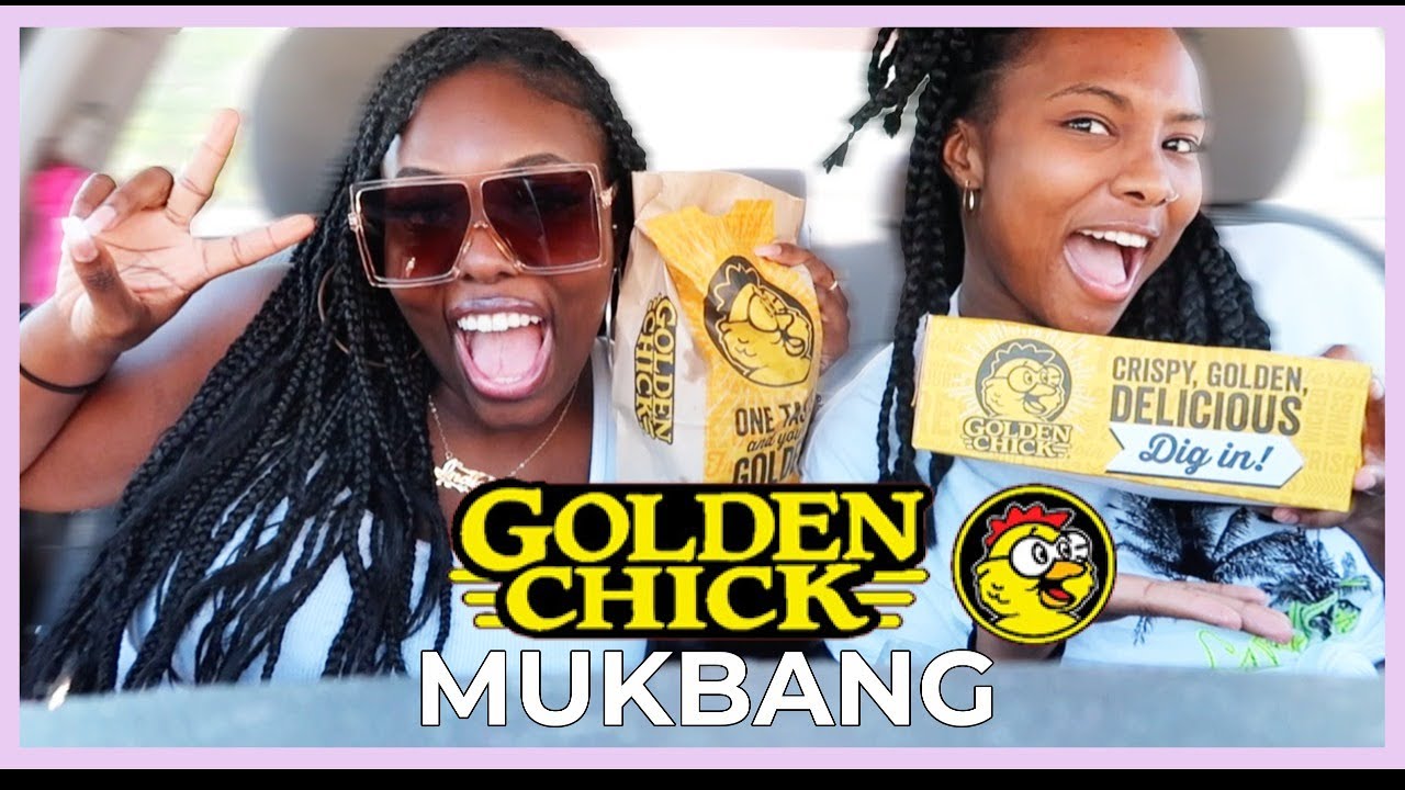 SISTER CHIT CHAT GOLDEN CHICK MUKBANG ASMR - YouTube