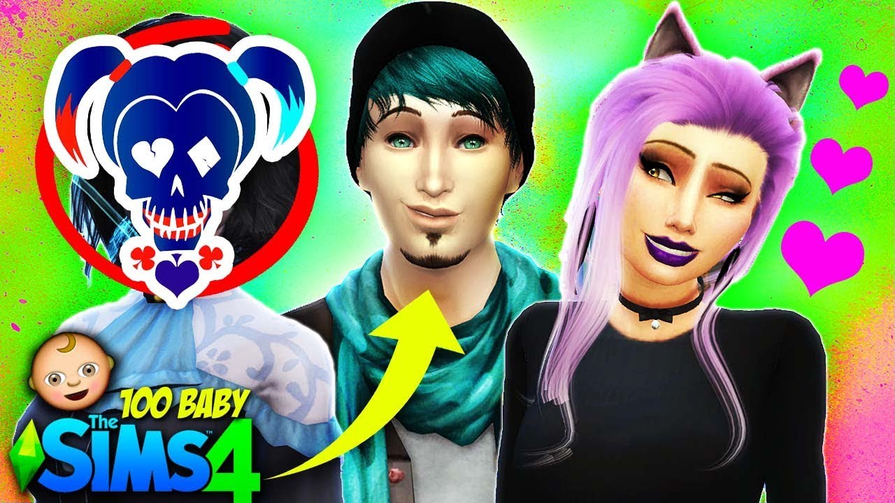 JOKER JR FINDS LOVE! WHO SHOULD HE PICK? 😍 The Sims 4 100 Baby ...