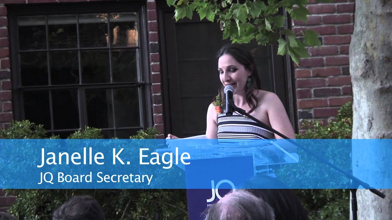 Janelle Eagle asks for support for JQ International - YouTube