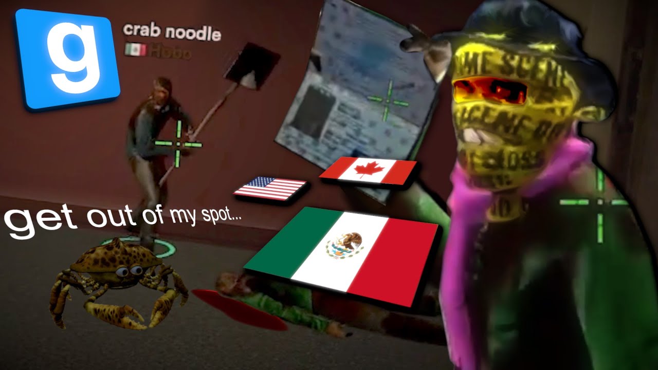 THE CRABS From Finding Nemo TAKE OVER Gmod RP! - YouTube