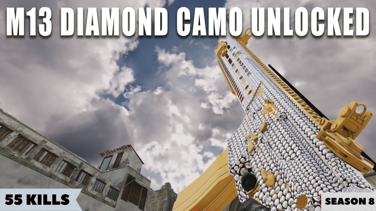 NEW M13 DIAMOND CAMO UNLOCKED IN CALL OF DUTY MOBILE - YouTube
