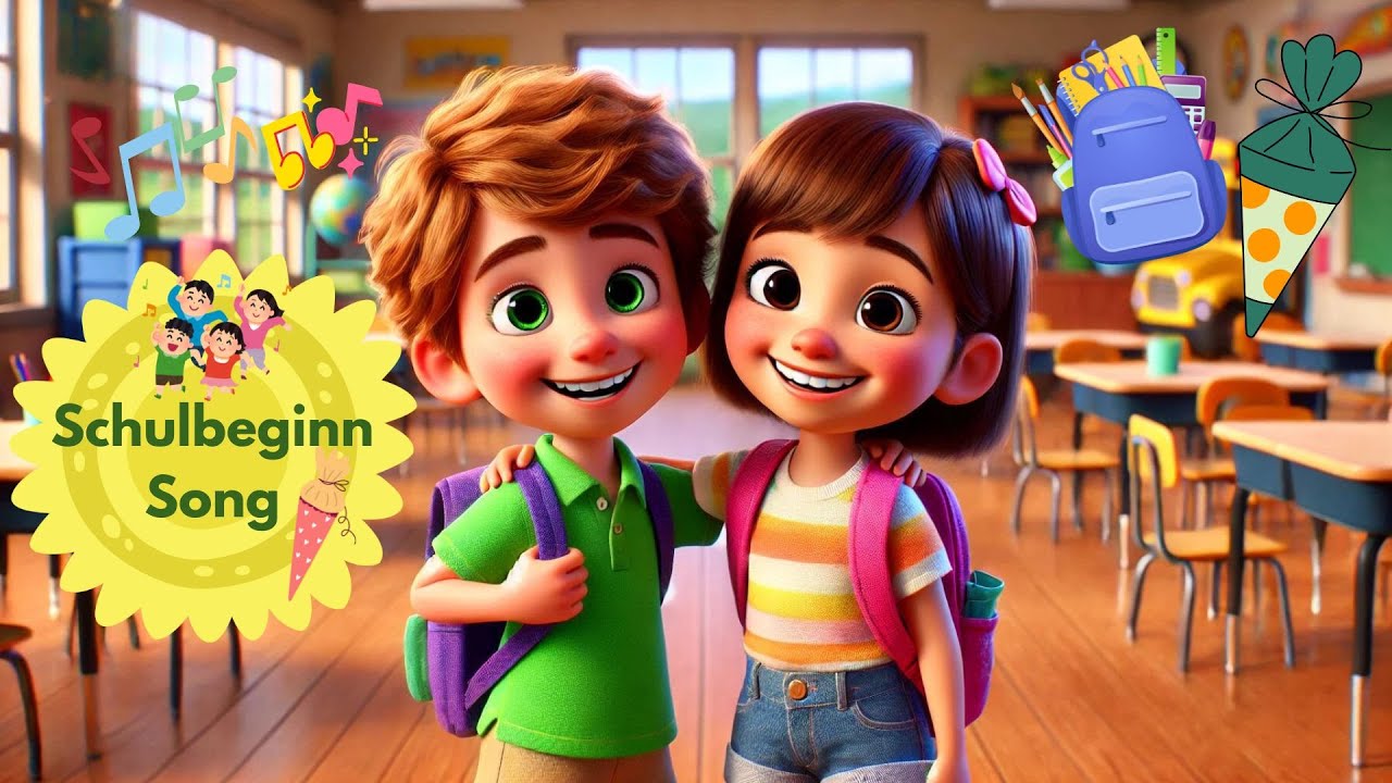 Erster Schultag I Lied zur Einschulung I Schulanfang I Kinderlieder für ...