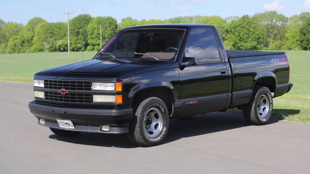 Lot No. 198 - 1990 Chevrolet C1500 454 SS Limited Edition - YouTube