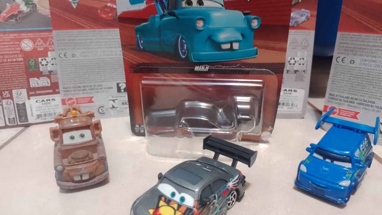 Mattel Cars - Unboxing Manji de Tokio Mate | El Ian Cars 95 - YouTube
