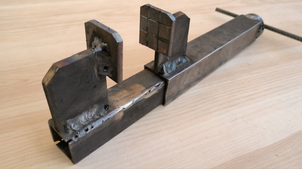 Welding Hacks: Square Tubes Become Iron Clamps! - YouTube