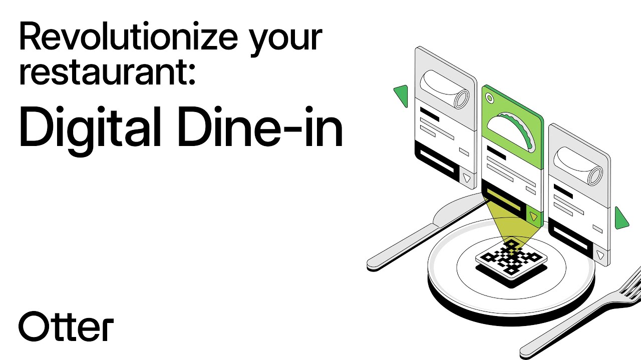Digital Dine-In: QR Ordering Solution for Restaurants | Otter - YouTube