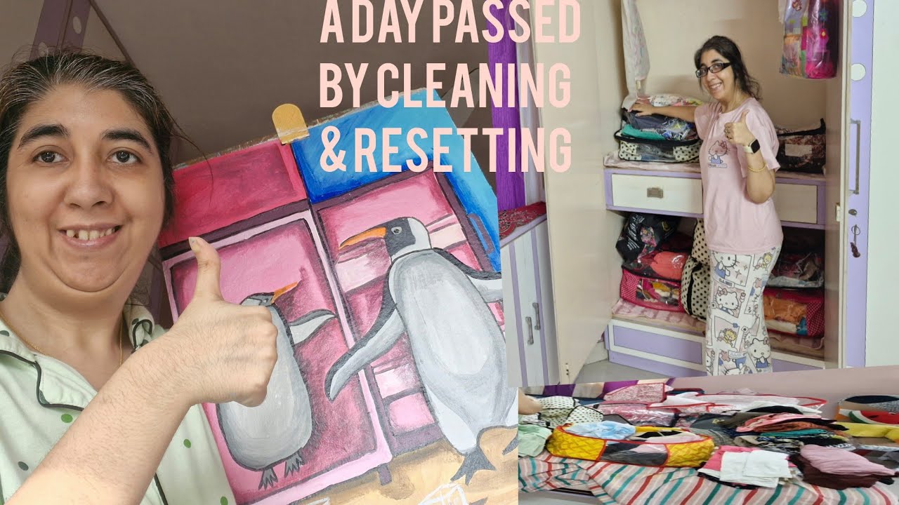 Day Passed By Cleaning & Resetting 😕🫤 - YouTube