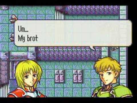 Fire Emblem - The sacred Stones: Support Franz - Amelia C - YouTube