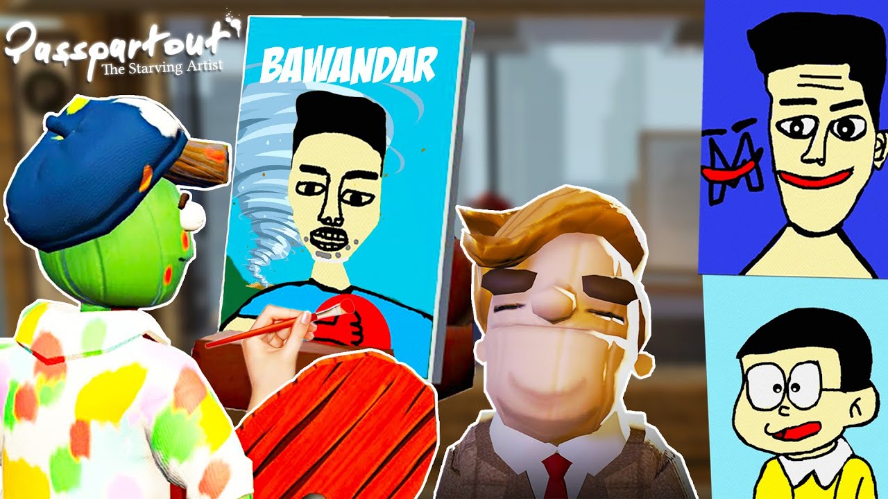 DRAWING THINGS, YOU COMMENT MOST! (Passpartout) - YouTube