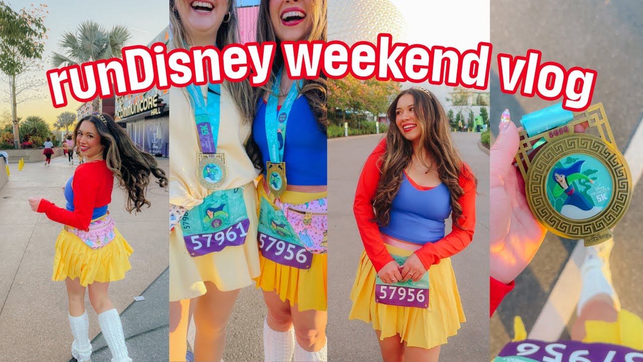 i ran my FIRST race in Disney World?! | runDisney Princess Half ...