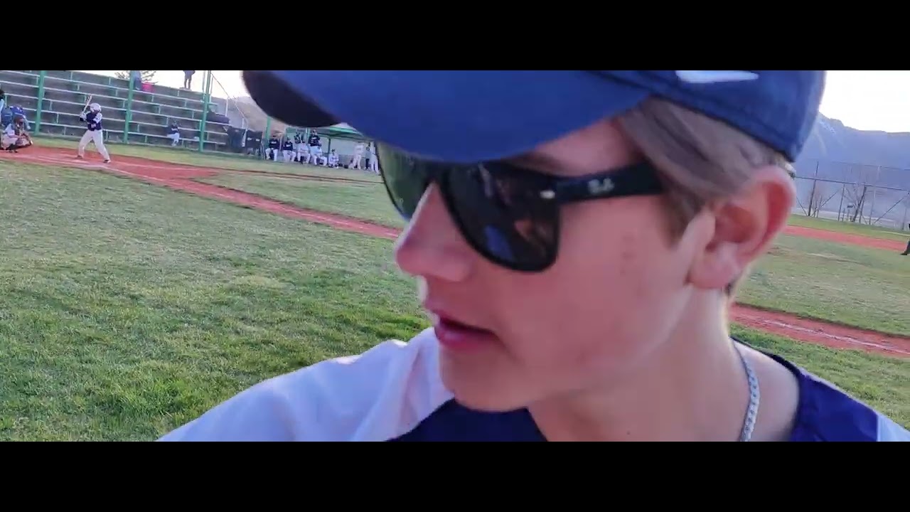 ETHAN ROTH VS. WHITE PINE 2 STRIKE BASE HIT AND RBI. - YouTube
