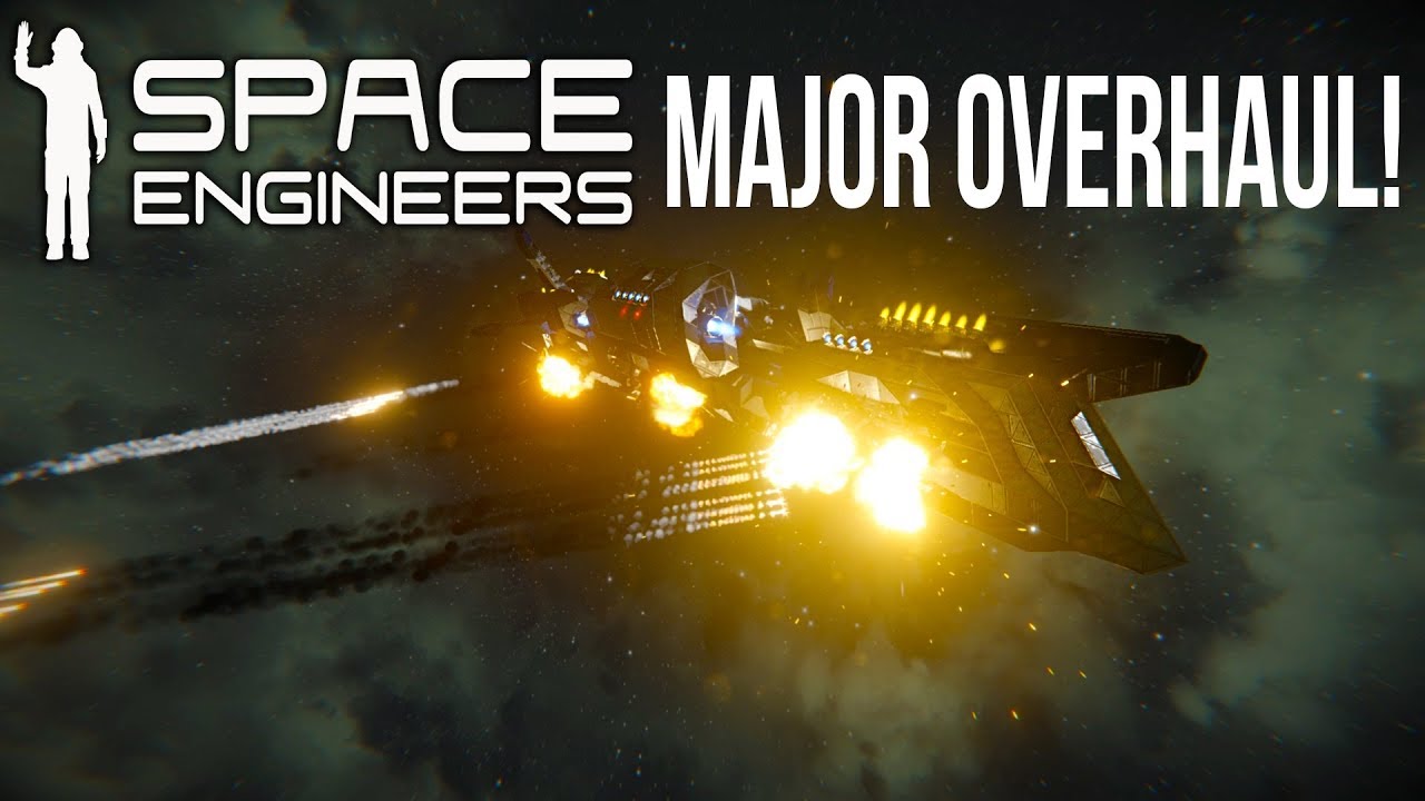 Space Engineers - MAJOR VISUAL / AUDIO / WHEELS OVERHAUL! - YouTube