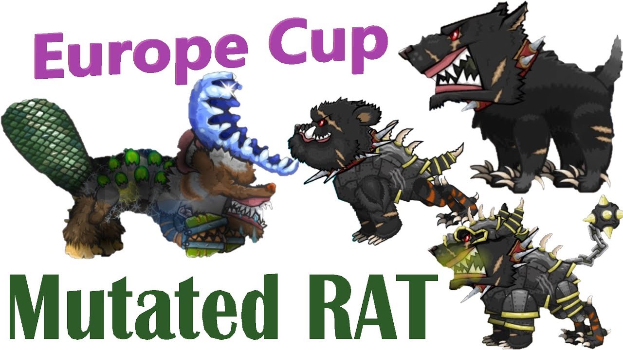 Mutant Fighting Cup 2 - Rat with antlers against dogs (Europe Cup 6-10 ...