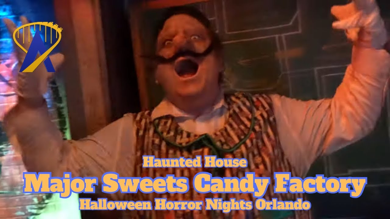 Major Sweets Candy Factory Haunted House at Halloween Horror Nights ...