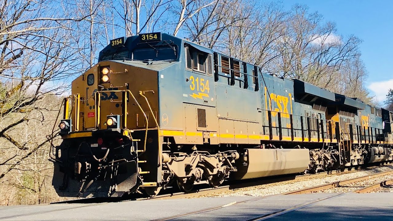 CSX: Clinchfield Coal Train 3-4-2024 - YouTube