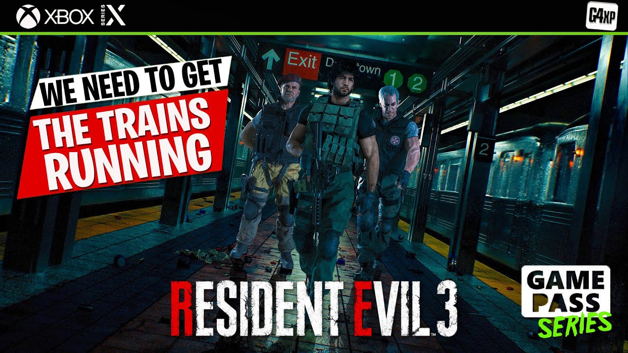 RESIDENT EVIL 3 REMAKE - WE NEED TO GET THE TRAINS RUNNING - YouTube
