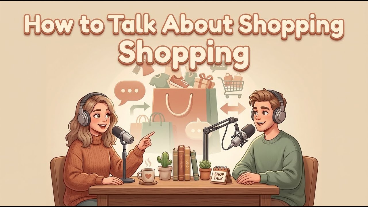 How to Talk About Shopping | English Practice - YouTube