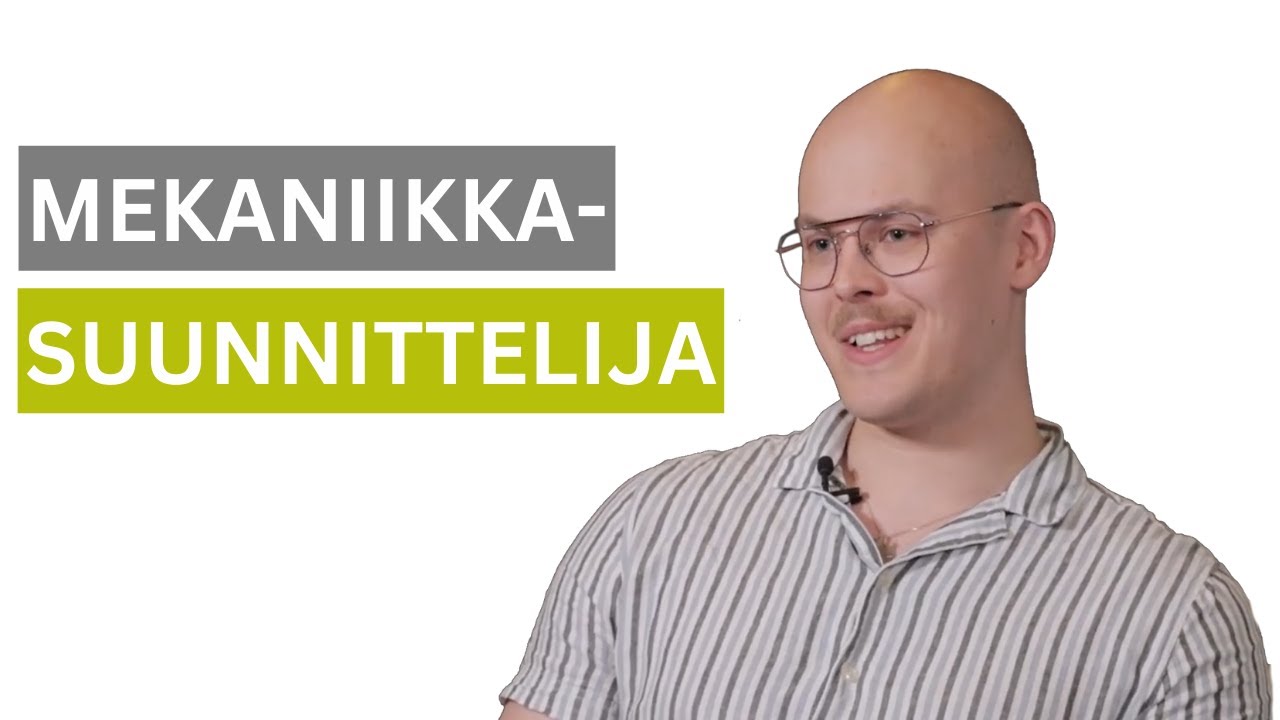 Markus kertoo mekaniikkasuunnittelijan työstä DA-Groupilla - YouTube