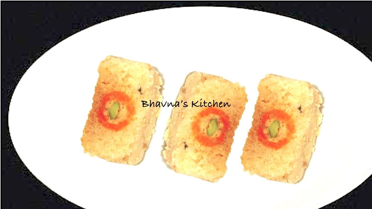 Milk Cake or Kalakand Burfi Recipe Video by Bhavna - Indian Dessert ...