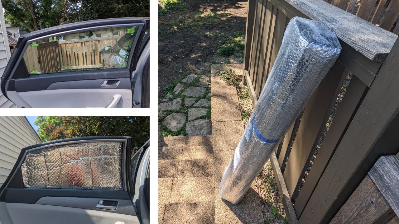 DIY Window Car Covers - YouTube