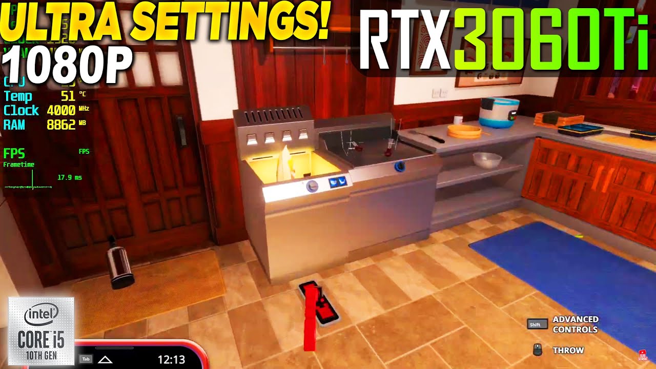 Cooking Simulator RTX 3060 Tİ - 1080p Ultra, - YouTube