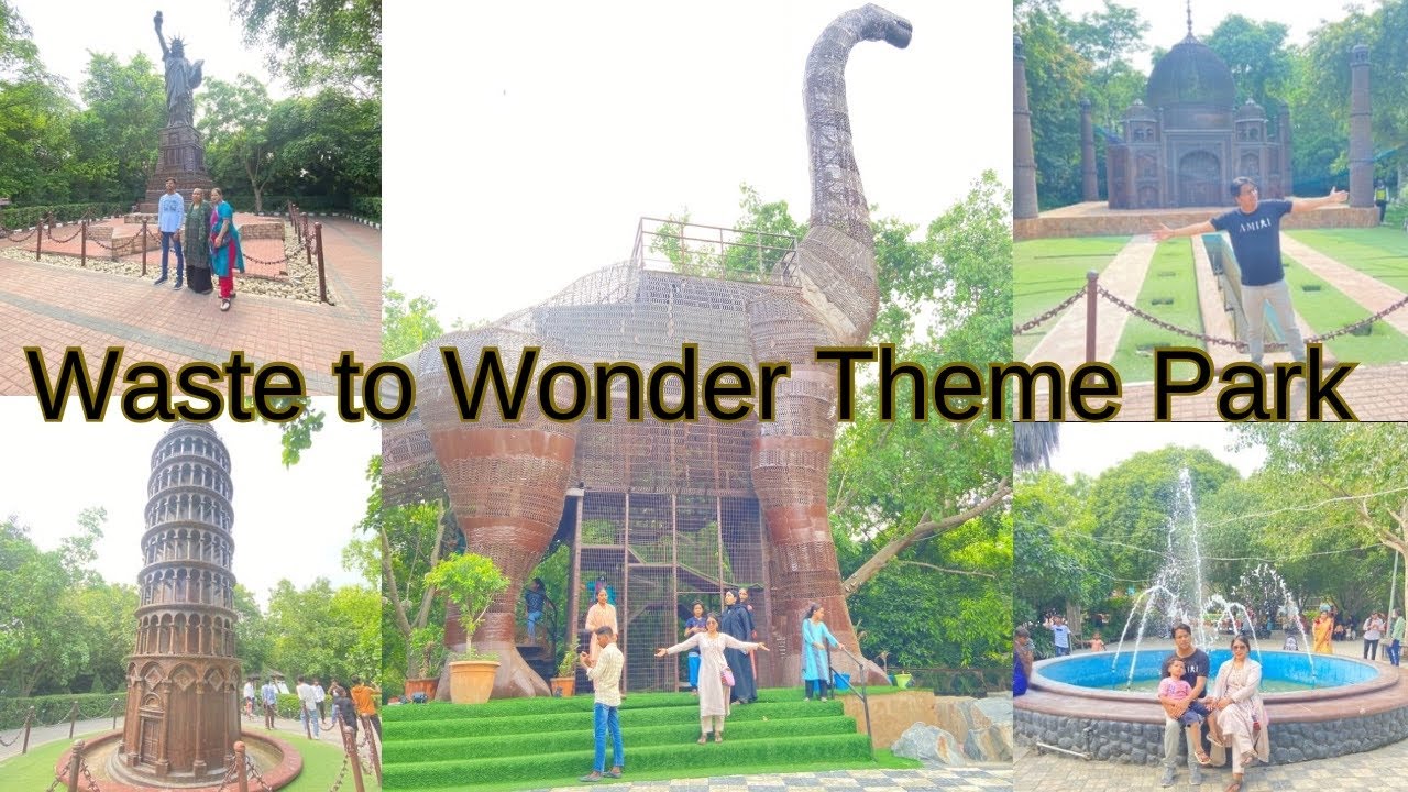 Weste to wonder Theme Park Delhi 🌴🌳\\@mrmrssahani81 #trending #park # ...