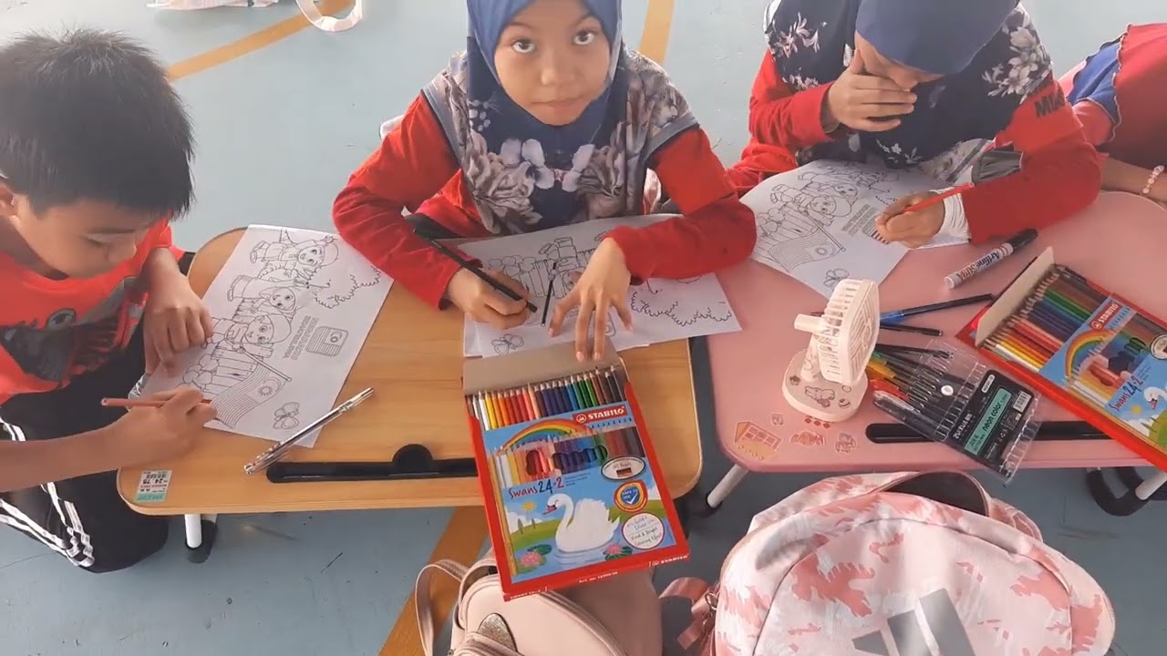 Pertandingan Melukis Hari Merdeka KRT Fasa 5 Bandar Sri Indah - YouTube