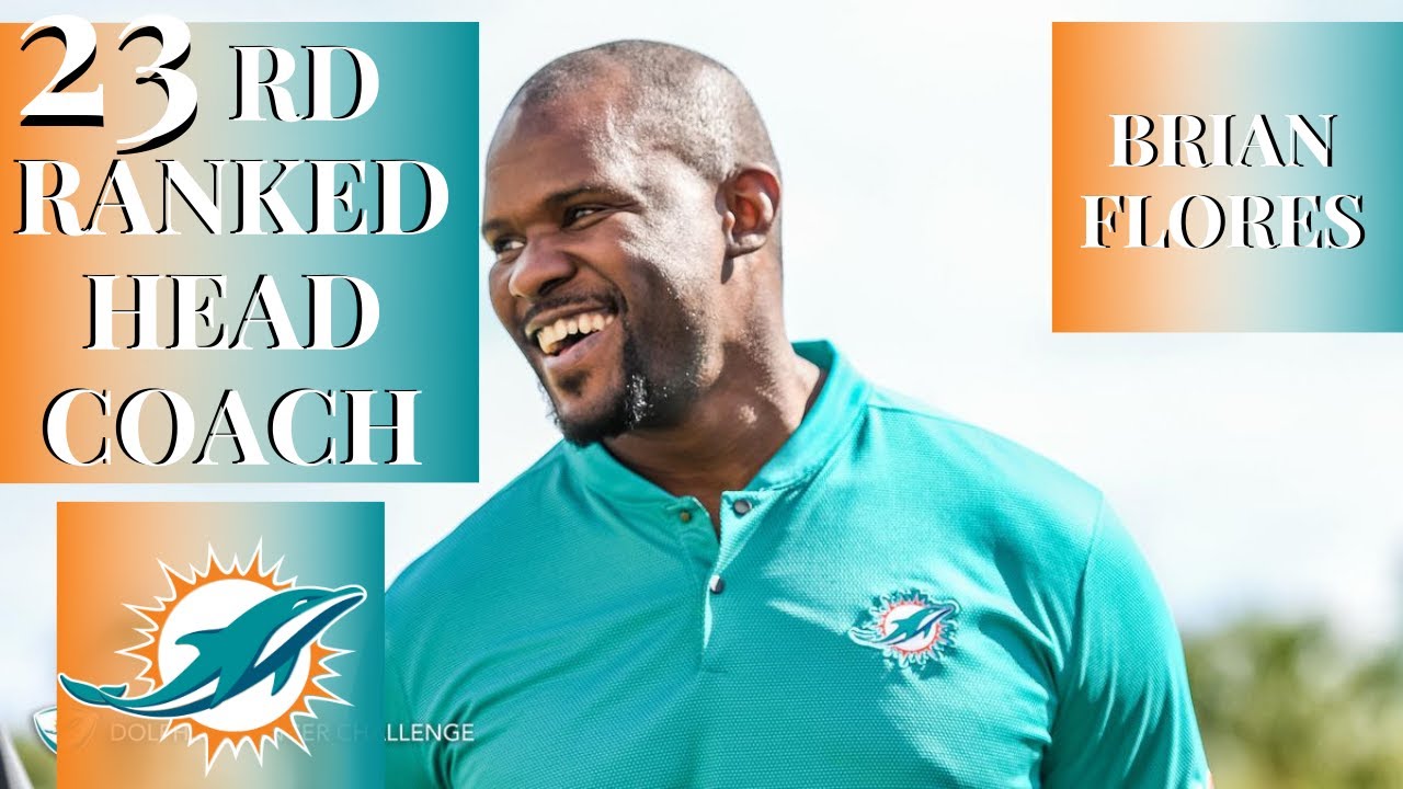 Miami Dolphins Head Coach Brian Flores 🏈🏈🏈🏈 - YouTube