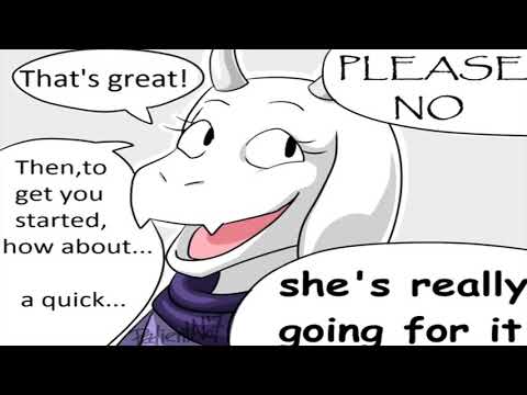 Toriel is joking part2 [ undertake mini comic dubs ]
