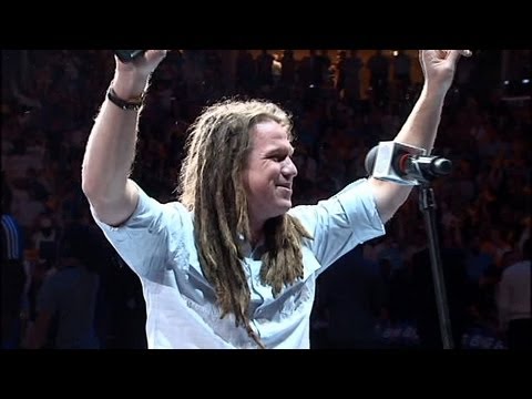 Patrick Dodd from "The Voice" sings the national anthem at Grizz game - YouTube
