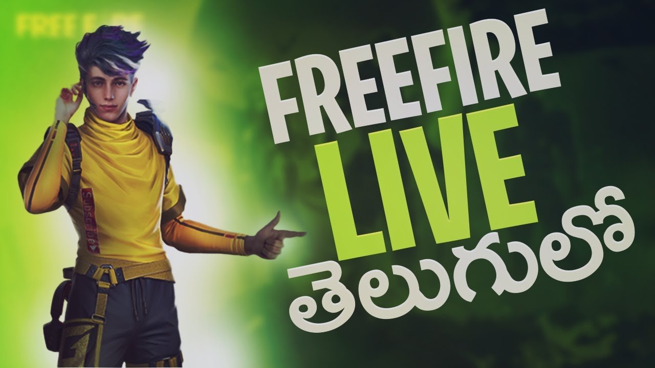 Free Fire Live Telugu | FF Live Telugu | Free Fire Live In Telugu ...