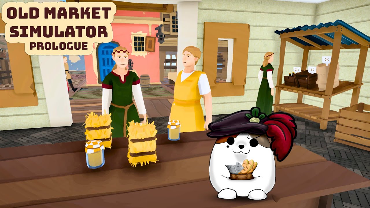 Old Market Simulator Prologue First look! | New Shop Simulator! - YouTube