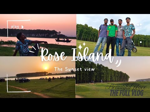 Rose 🌹 Island 🏝️ Ranchi 😍 The Sunset view|| Full Vlog || Location in ...