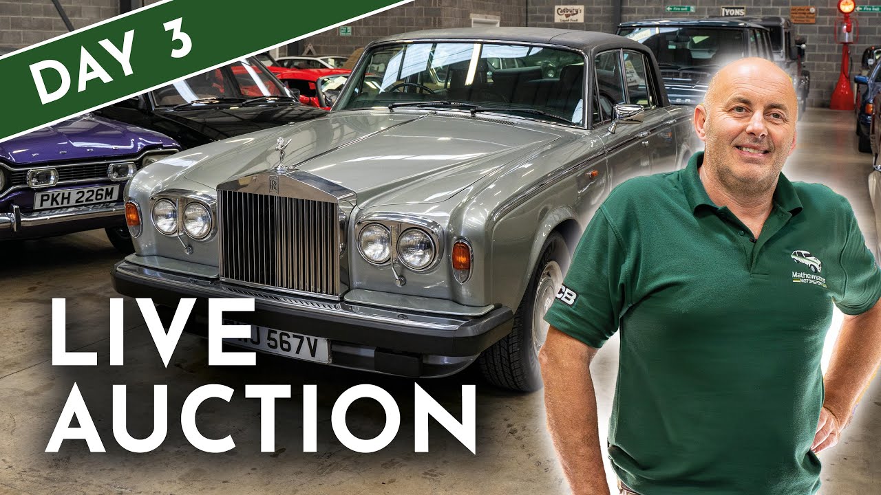 LIVE AUCTION | November Auction Day 3 | Mathewsons Classic Cars Auction ...