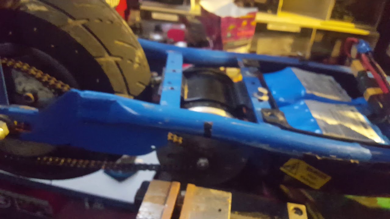 My Razor e300 electric scooter build. 36v 13.2Ah 500w #3 - YouTube