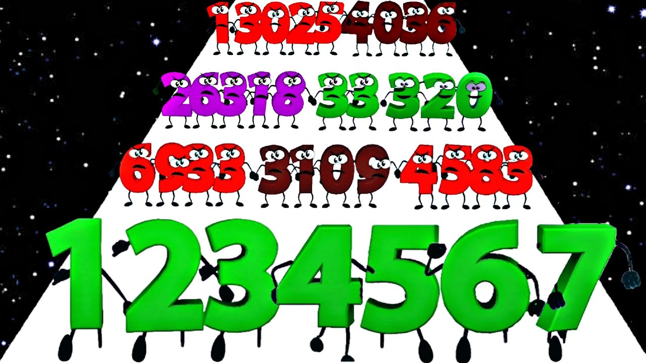 Number Master - Number Merge Warriors ♾️ Satisfying ASMR Gameplay ...