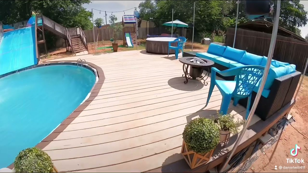 The ultimate backyard setup! 😁 - YouTube