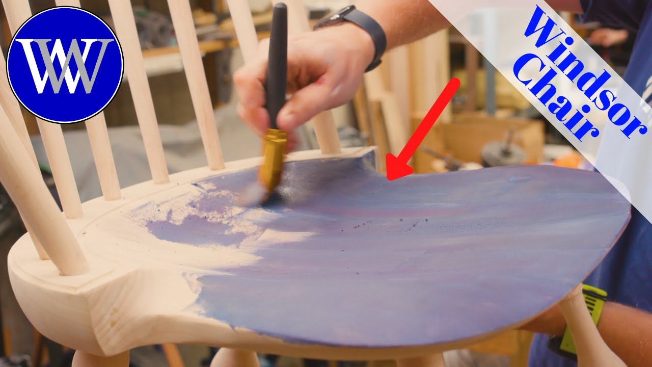 How To Make a Windsor Chair Kit From Colonial Homestead - YouTube