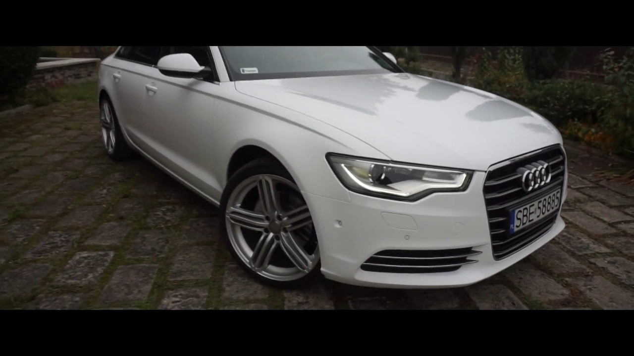 Audi A6 Wrapped Gloss White Avery Dennison by Autostylizacja - YouTube