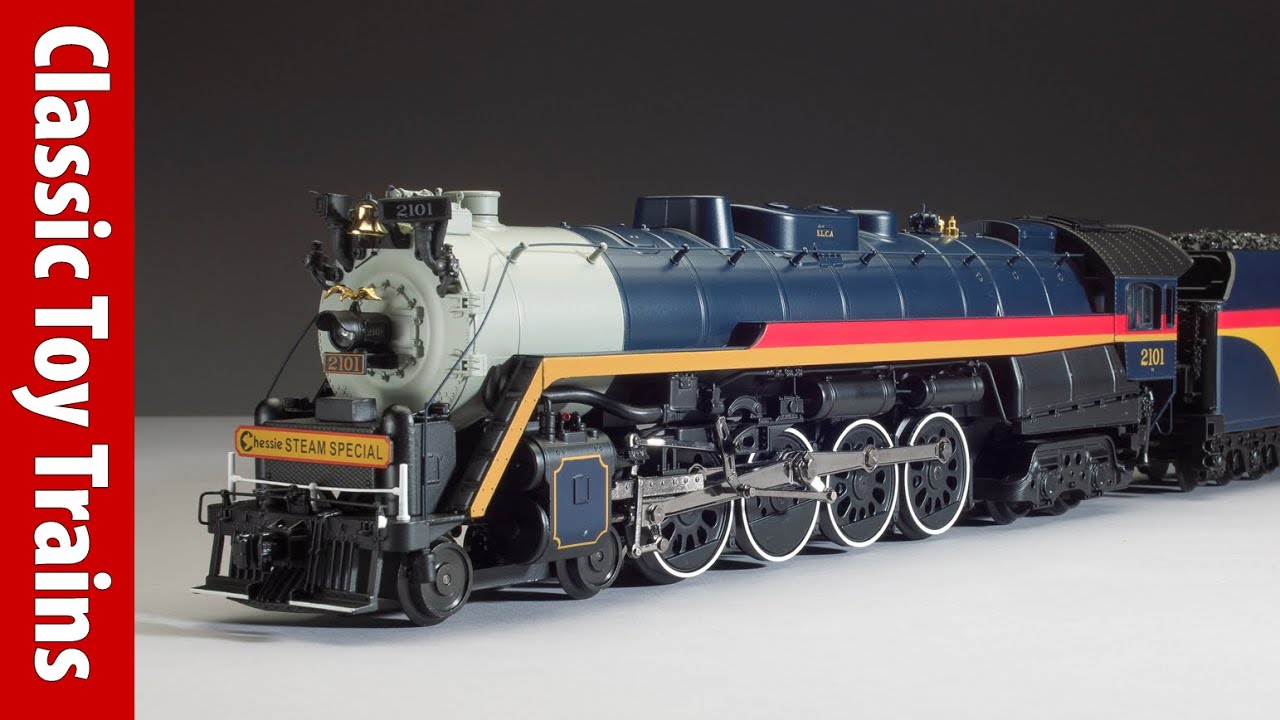 MTH Chessie Steam Special | a Classic Toy Trains review - YouTube