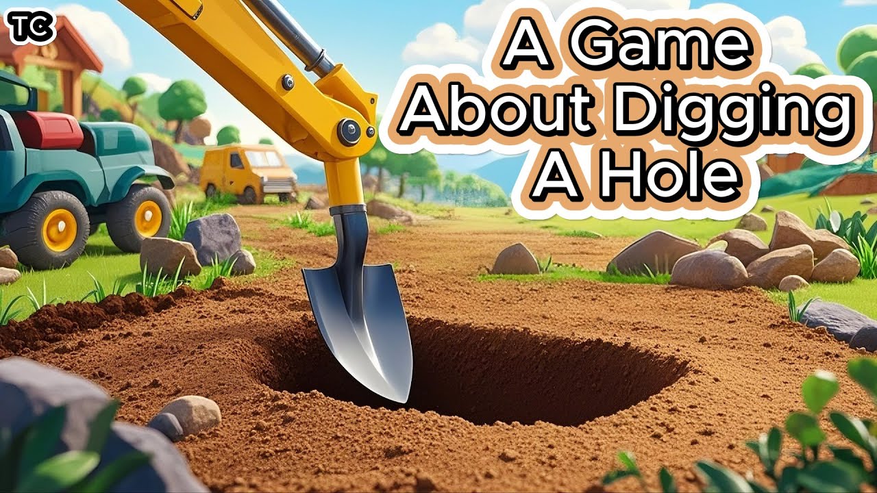 A Game About Digging A Hole - YouTube
