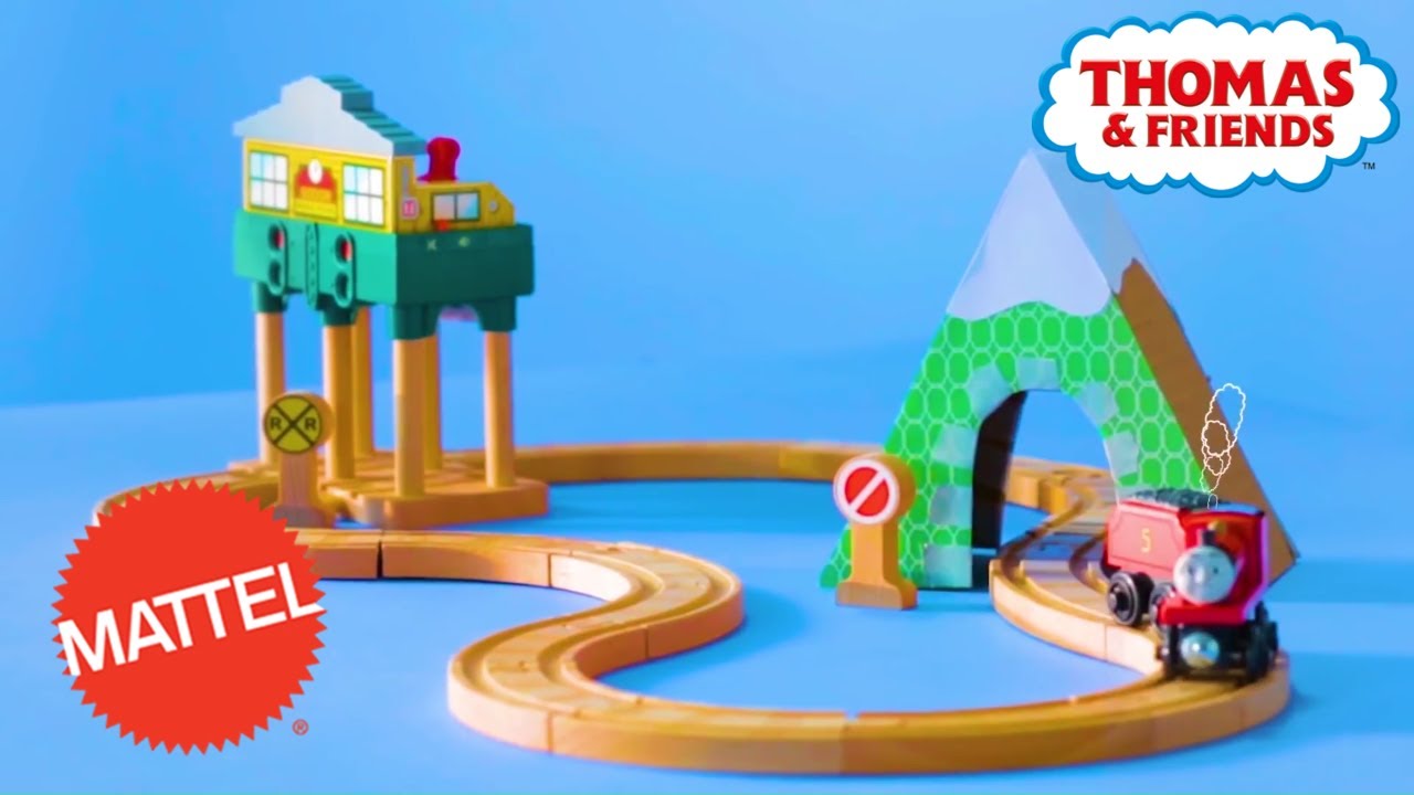 DIY Thomas Mountain Tunnel! | Thomas & Friends | Mattel - YouTube